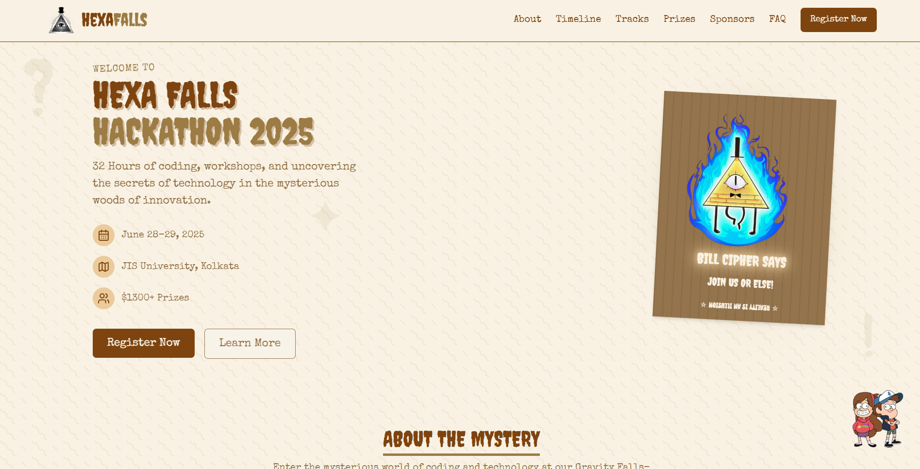 Hexafalls 2025 | JIS University’s Premier Hackathon | 28 June 2025